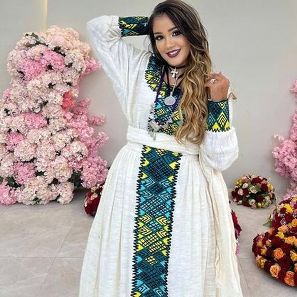 Bekelech Ethiopian Tradiotnal Clothes - EthiopianClothing.Net