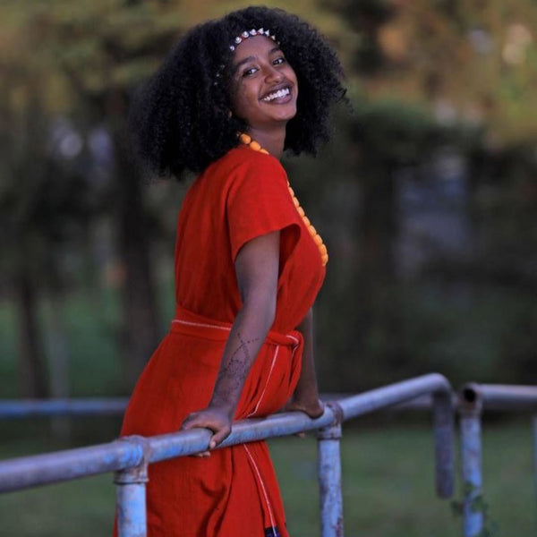 Brhane Oromo Dress - EthiopianClothing.Net