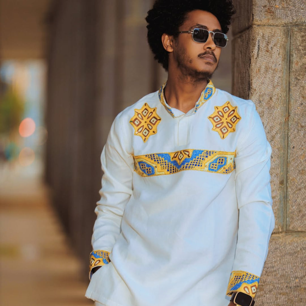 Ethiopian cultural men's clothing - EthiopianClothing.Net