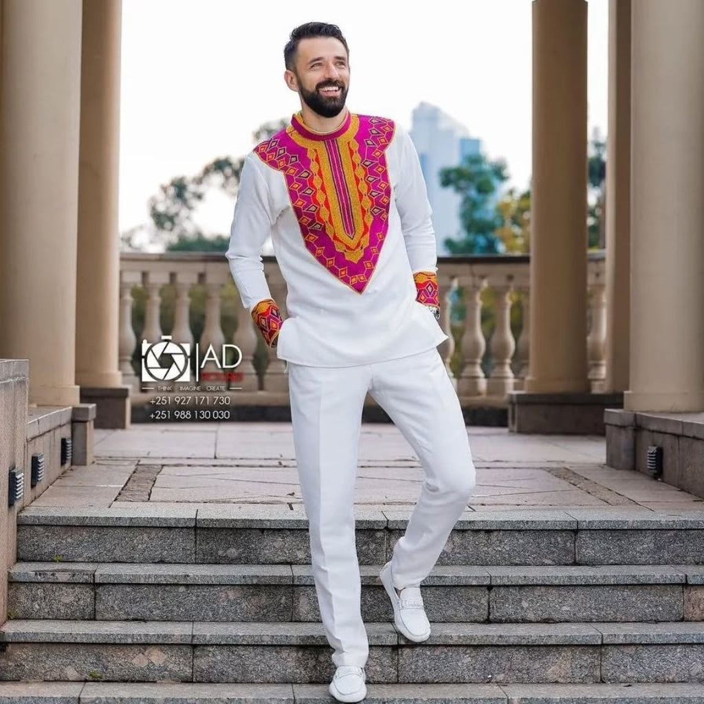 Ethiopian cultural men's clothing - EthiopianClothing.Net