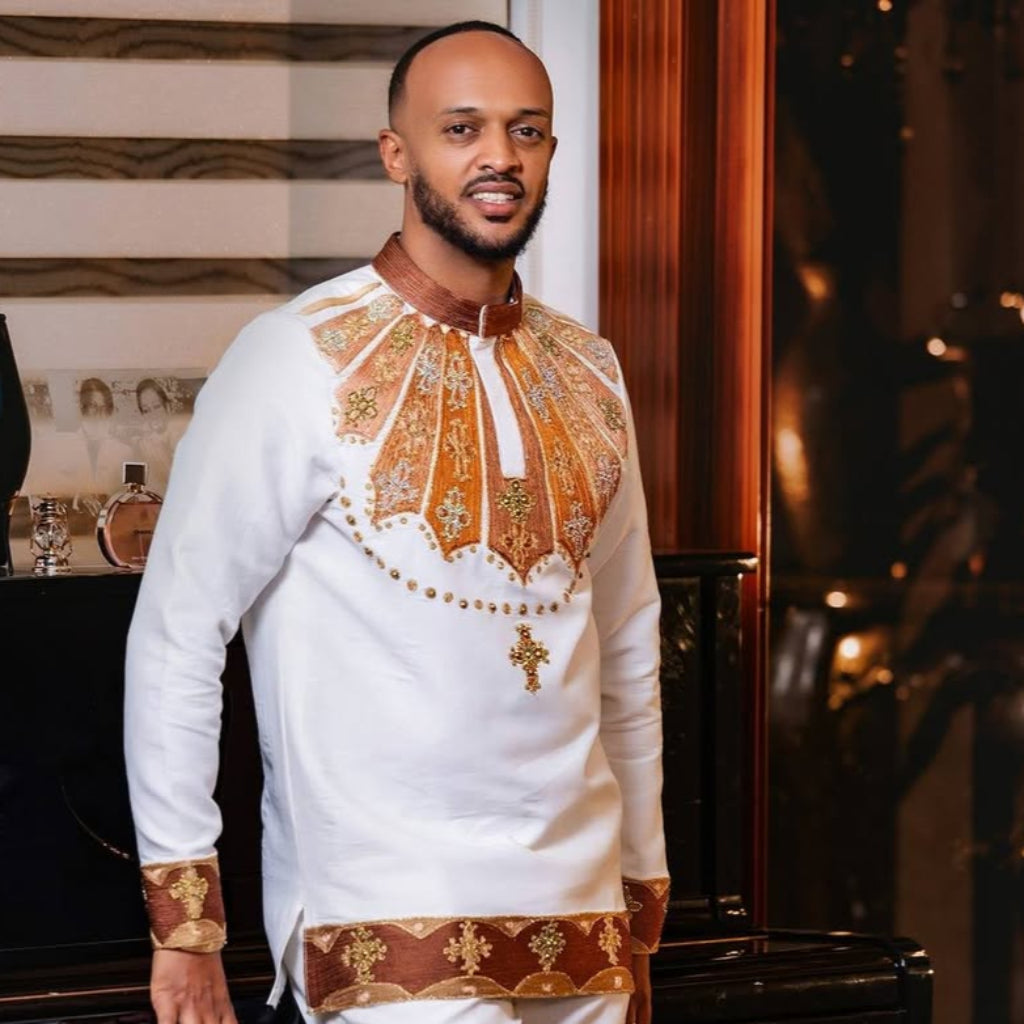 Ethiopian cultural men's clothing - EthiopianClothing.Net