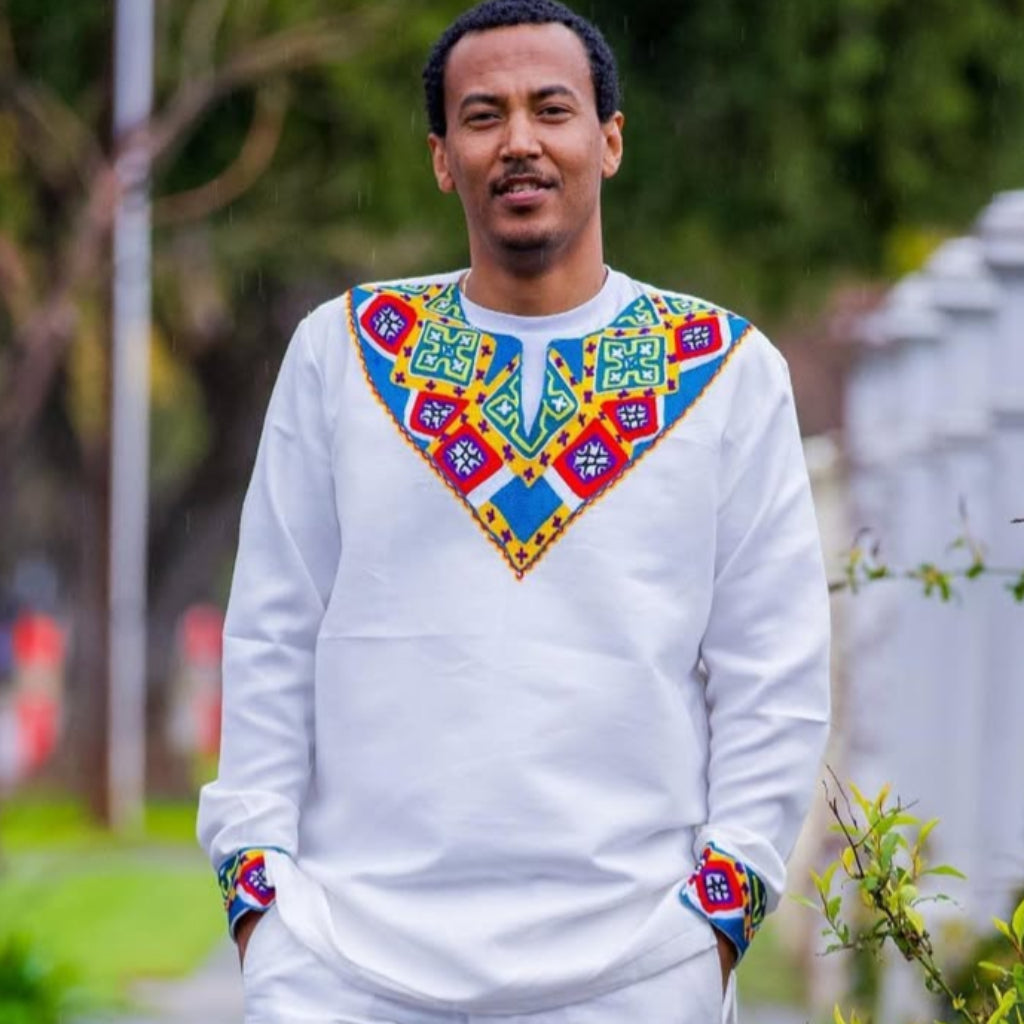 Ethiopian cultural men's clothing - EthiopianClothing.Net