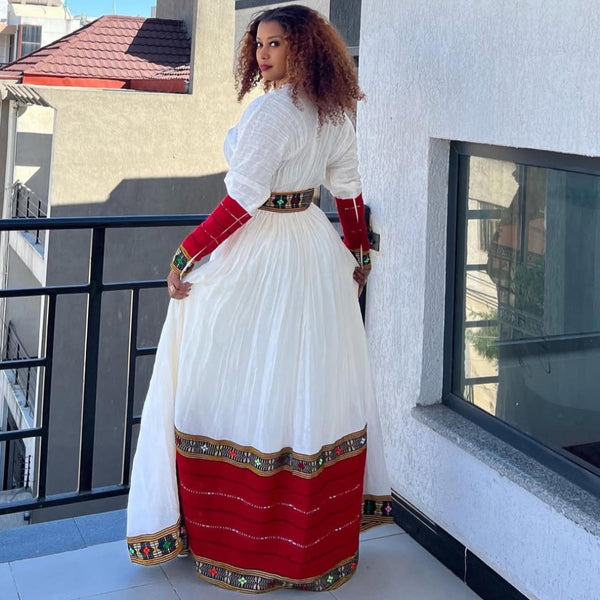 Haymi Habesha Dress - EthiopianClothing.Net