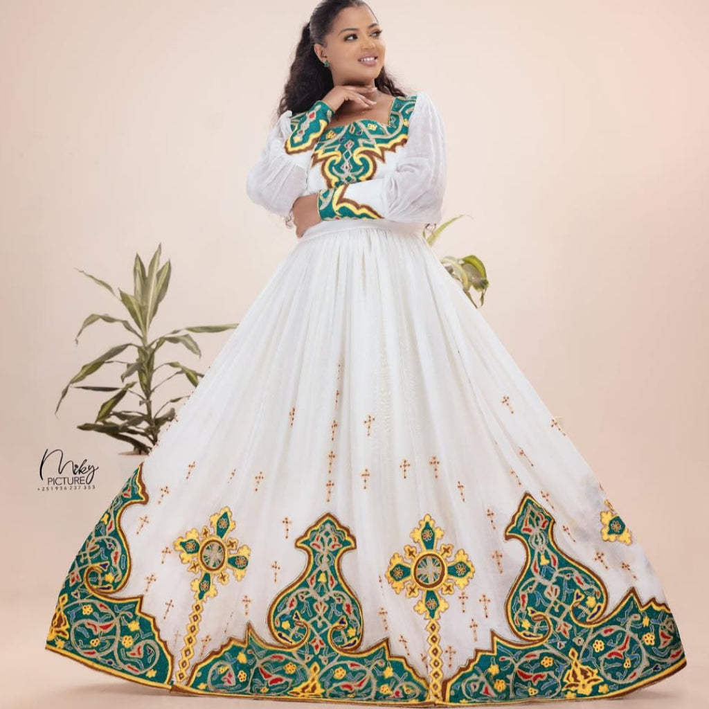 Ethiopian Traditional Dress - EthiopianClothing.Net
