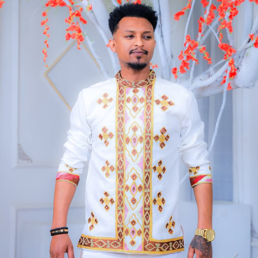 Ethiopian cultural men's clothing - EthiopianClothing.Net