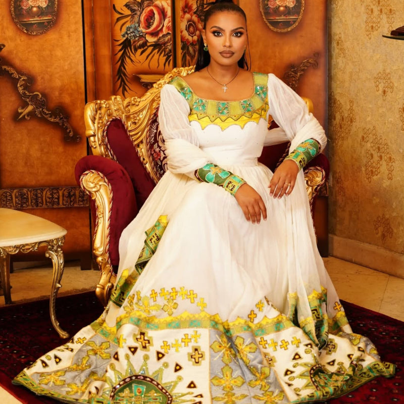 Ethiopian Traditional Dress - EthiopianClothing.Net