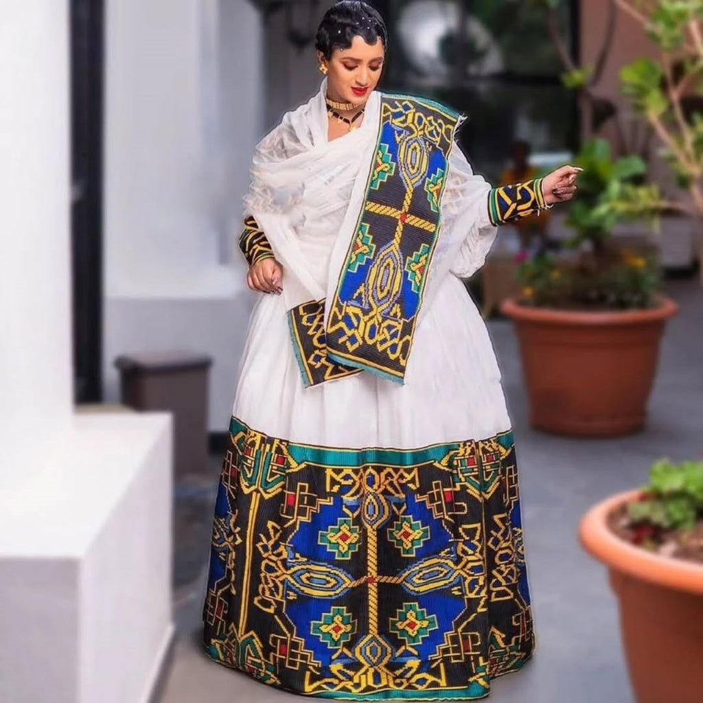 Ethiopian Traditional Dress - EthiopianClothing.Net