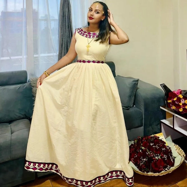 Mercy Ethioian Dress - EthiopianClothing.Net