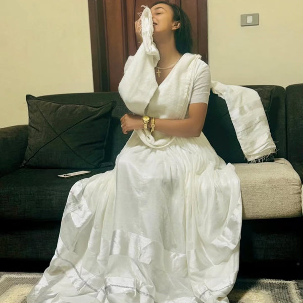 Misgana Ethiopian Traditonal Clothes - EthiopianClothing.Net