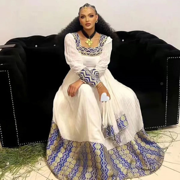 Netasha Habesha Dress - EthiopianClothing.Net