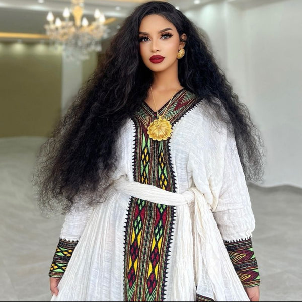 Tirhas Axum Dress - EthiopianClothing.Net