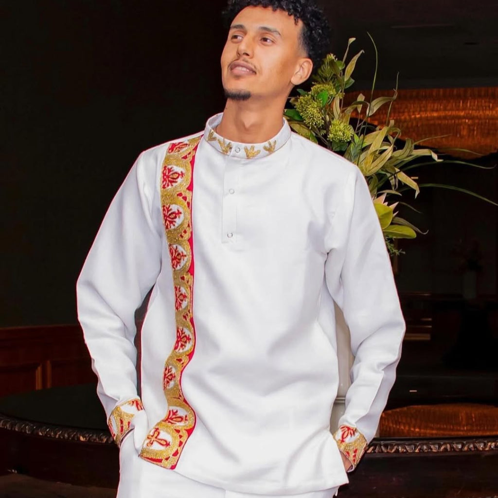 Ethiopian cultural men's clothing - EthiopianClothing.Net