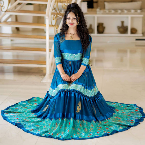 Elegant Ethiopian Chiffon Kemis - EthiopianClothing.Net