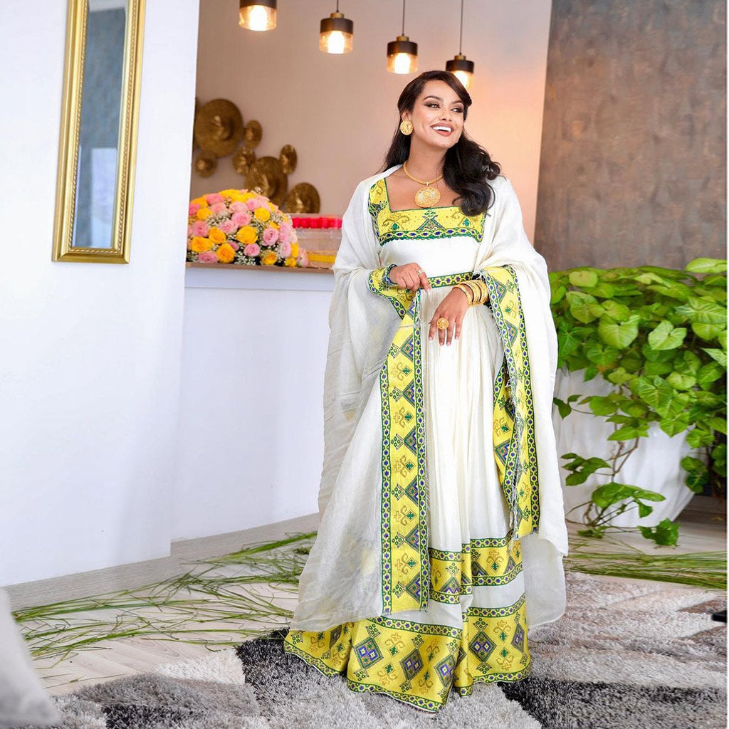 Ethiopian Traditional Dress - EthiopianClothing.Net