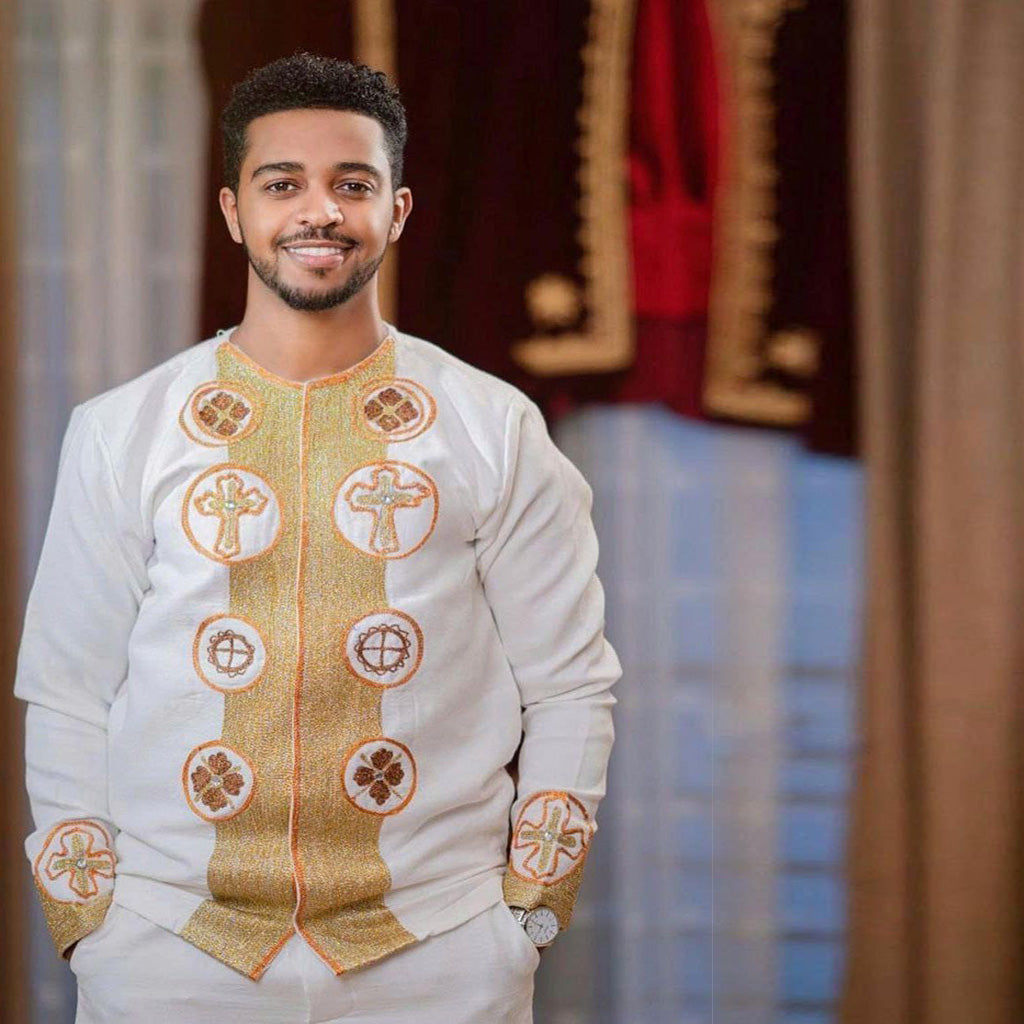 Ethiopian cultural men's clothing - EthiopianClothing.Net