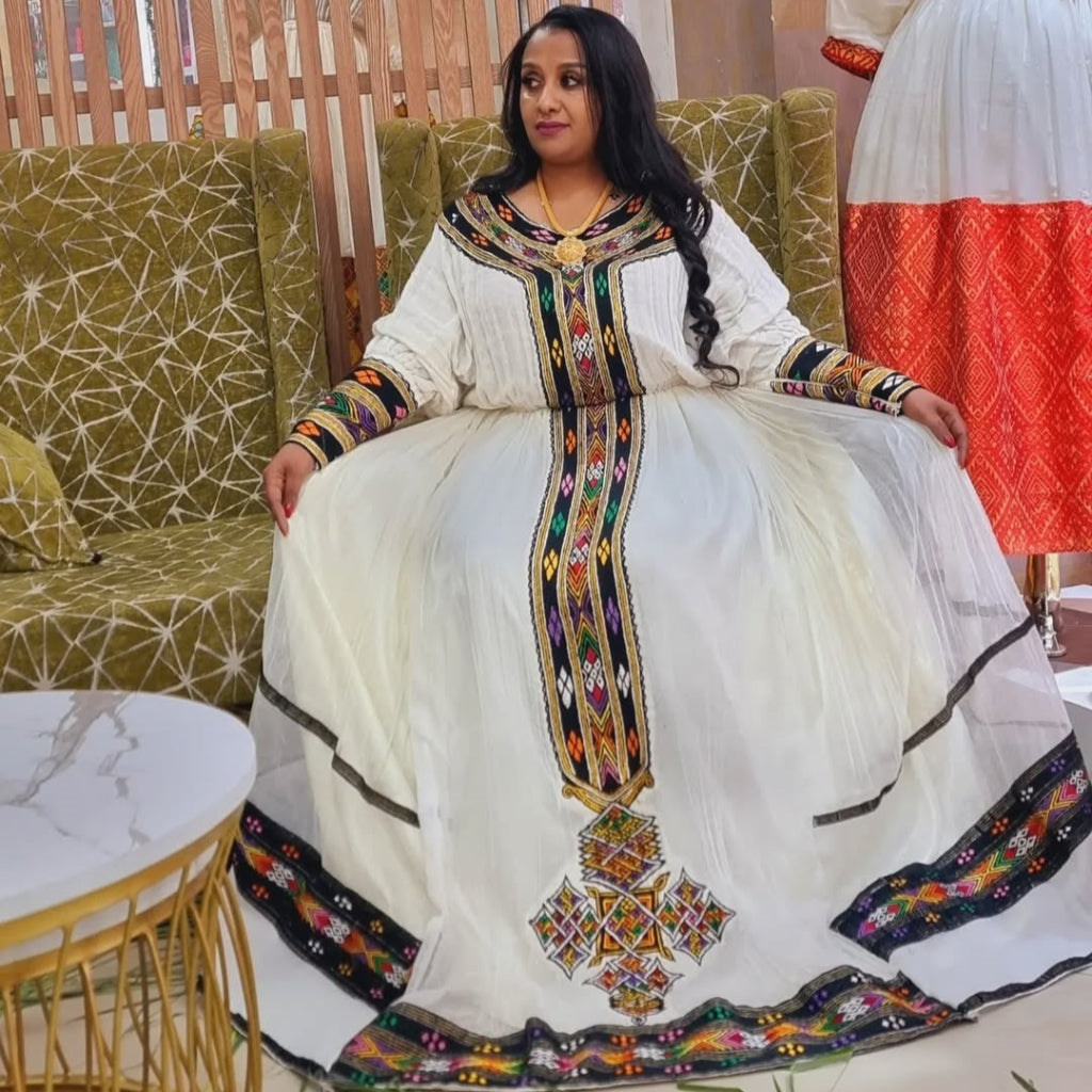 Ethiopian Traditional Dress - EthiopianClothing.Net