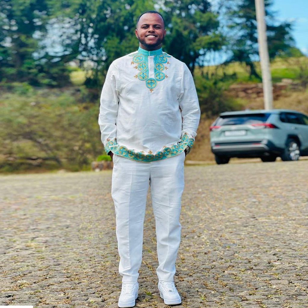 Ethiopian cultural men's clothing - EthiopianClothing.Net