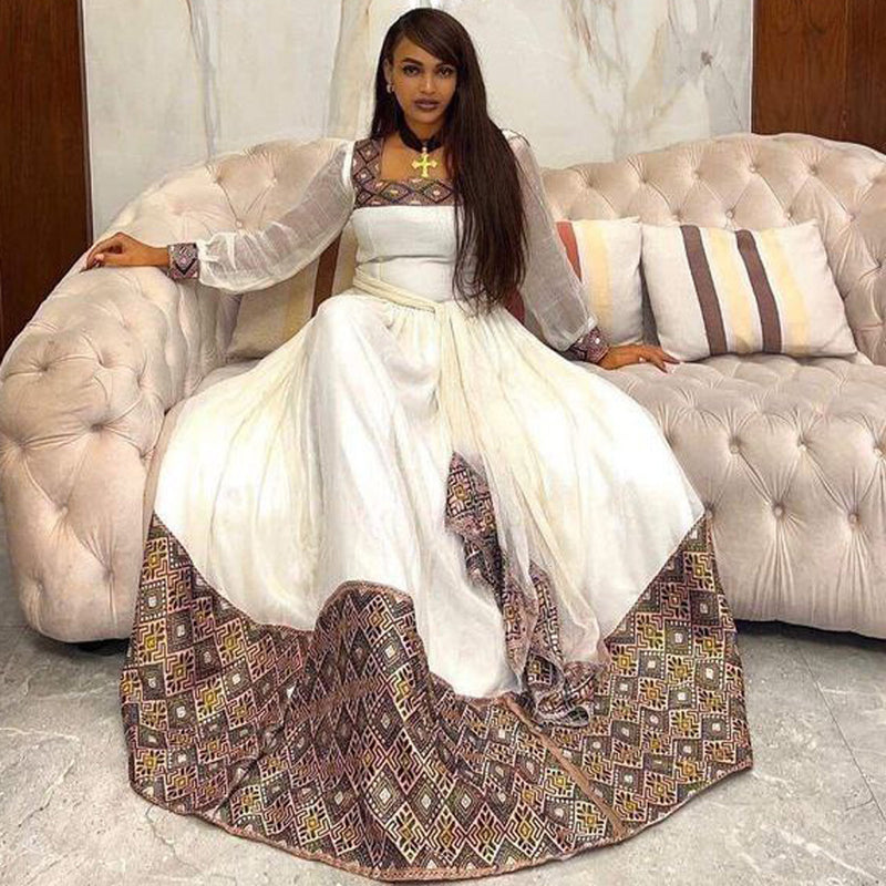 Arba Minch Ethiopian Dress - EthiopianClothing.Net
