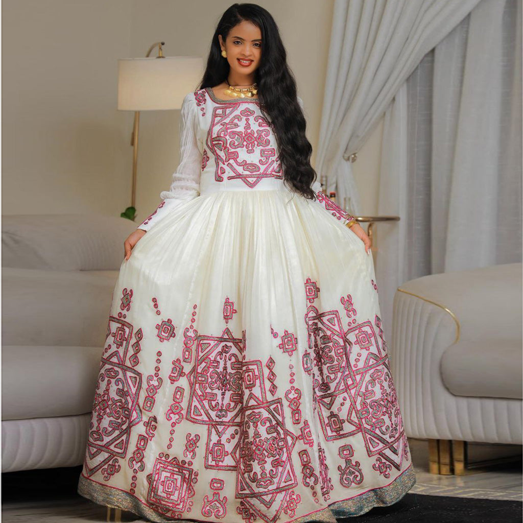 Traditional Ethiopian, Eritrean, Habesha Wedding Dresses ...