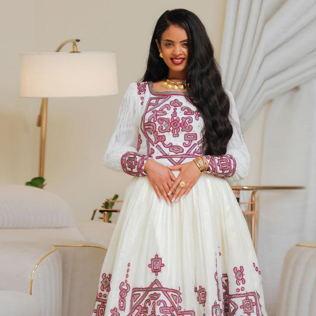 Traditional Ethiopian, Eritrean, Habesha Wedding Dresses ...