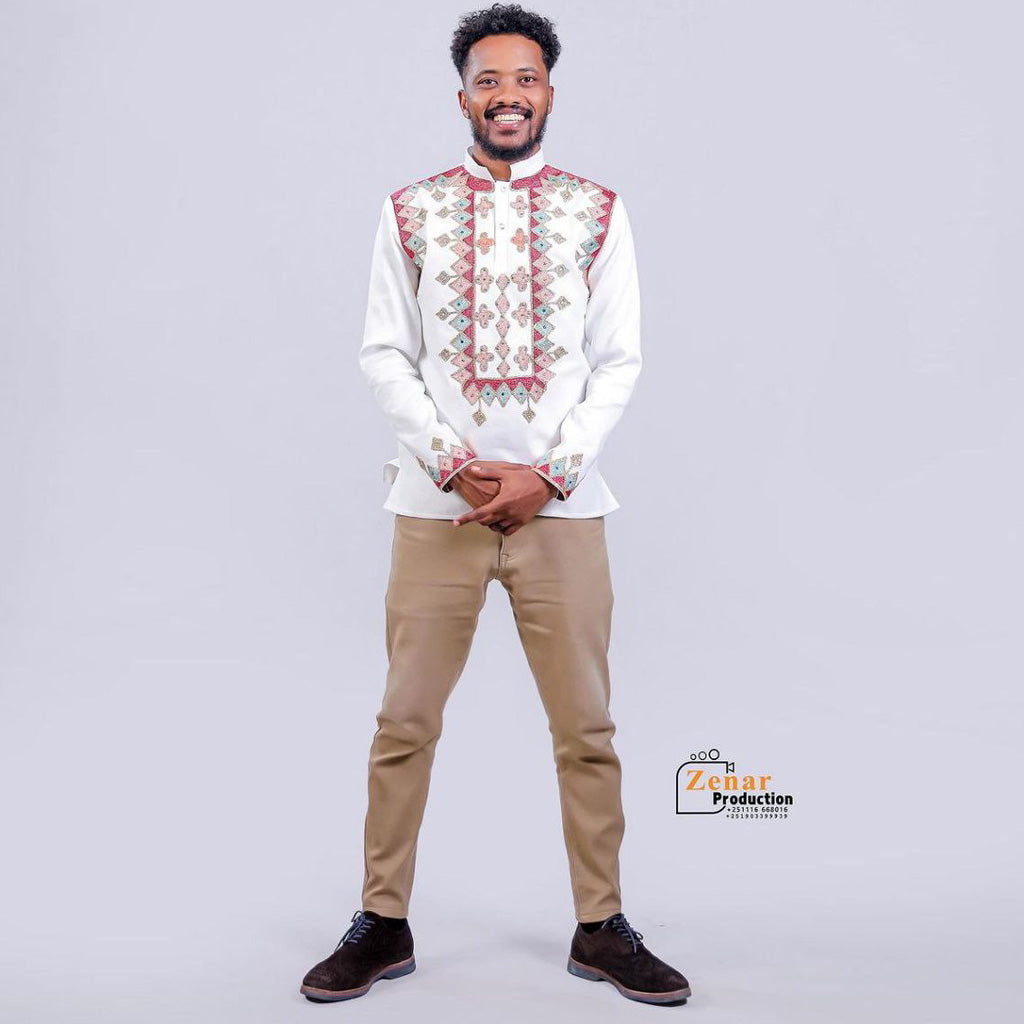 Ethiopian cultural men's clothing - EthiopianClothing.Net