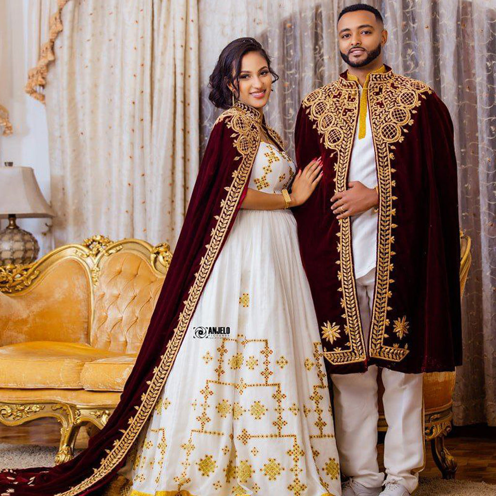 Traditional Ethiopian, Eritrean, Habesha Wedding Dresses ...