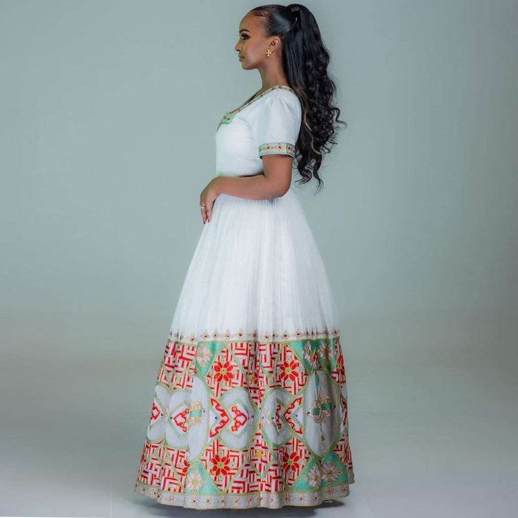 Traditional Ethiopian, Eritrean, Habesha Wedding Dresses ...