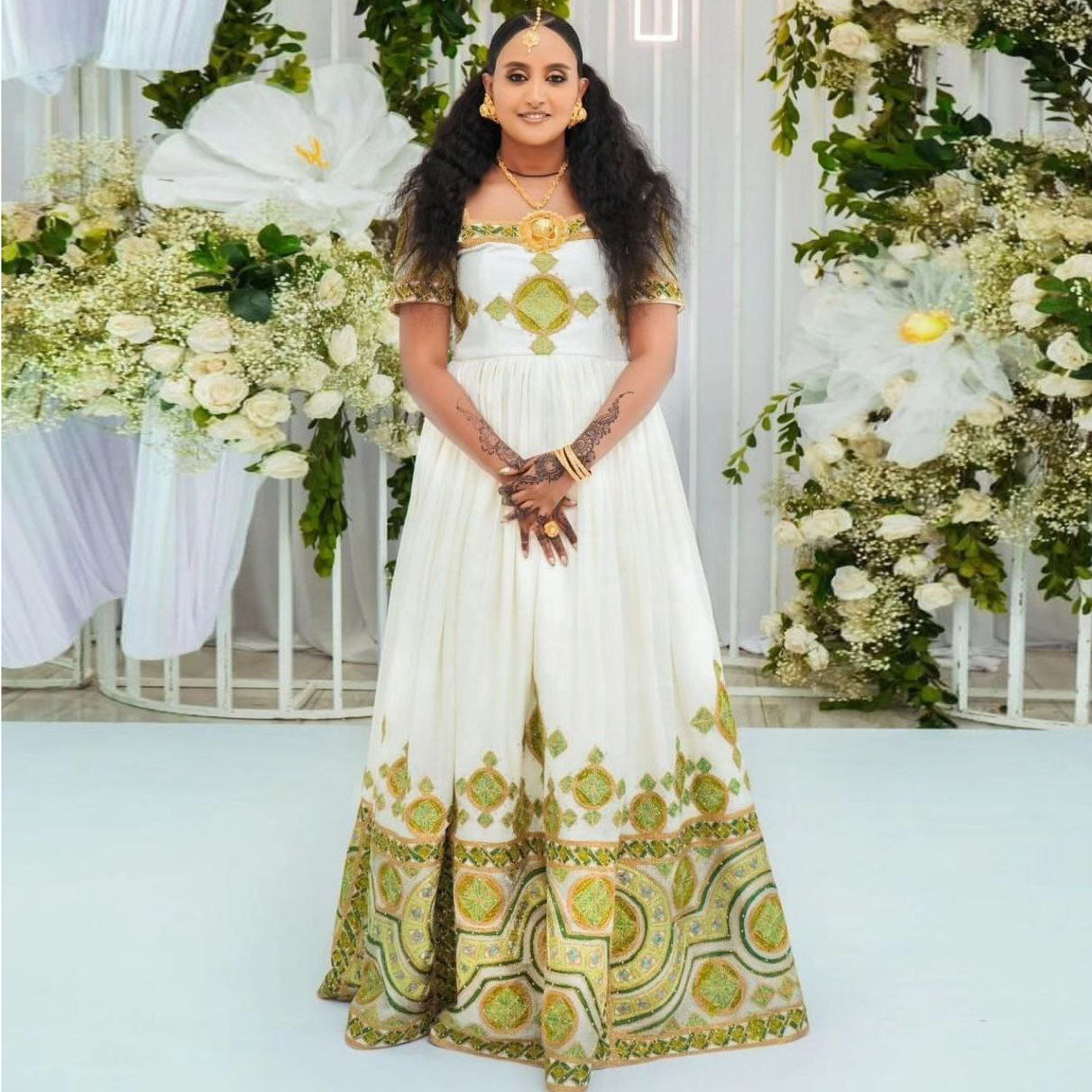 Traditional Ethiopian, Eritrean, Habesha Wedding Dresses ...