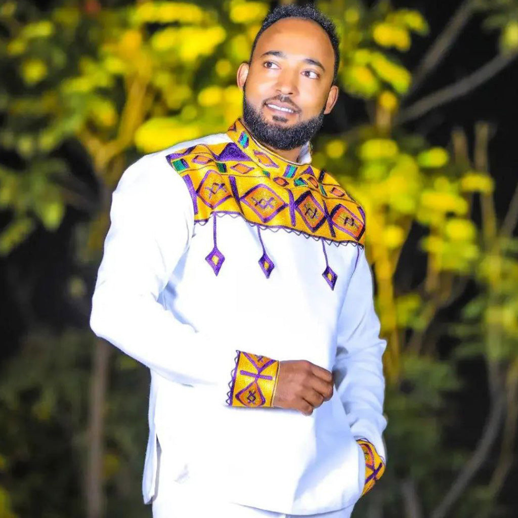 Ethiopian cultural men's clothing - EthiopianClothing.Net