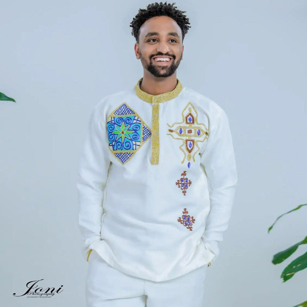 Ethiopian cultural men's clothing - EthiopianClothing.Net