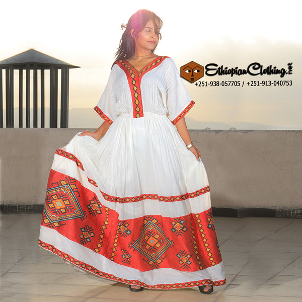New Habesha Dress - EthiopianClothing.Net
