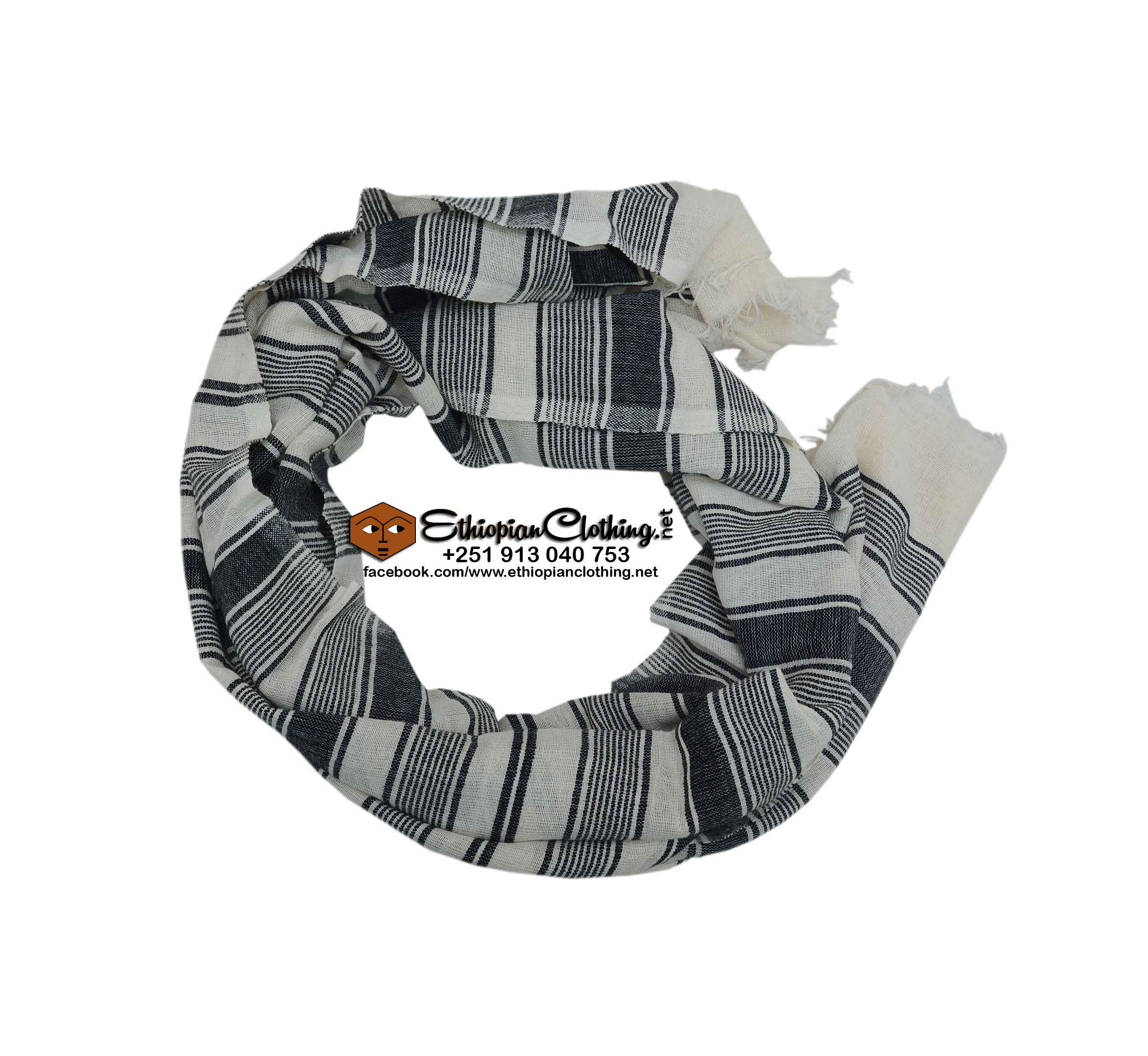 Handwoven Ethiopian Scarves - Traditional Elegance | EthiopianClothing ...