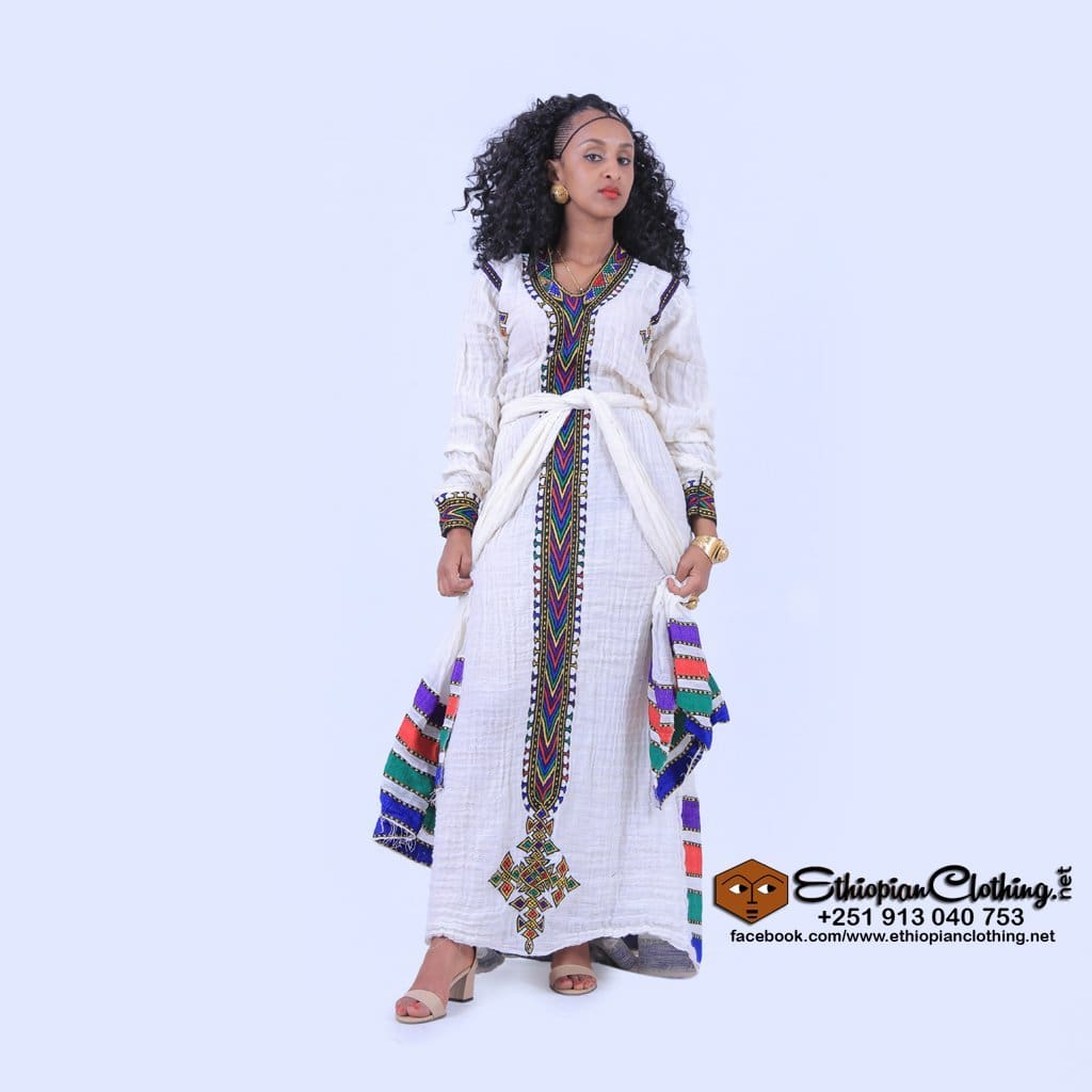 Axum habesha dress - EthiopianClothing.Net