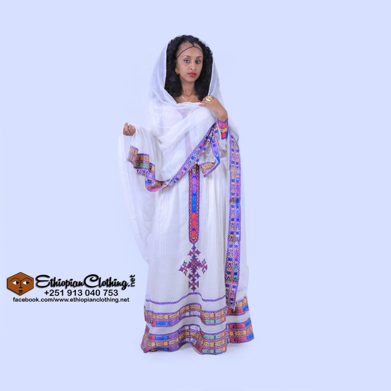 Ethiopian Traditional Dress Tagged "Habesha kems design ...