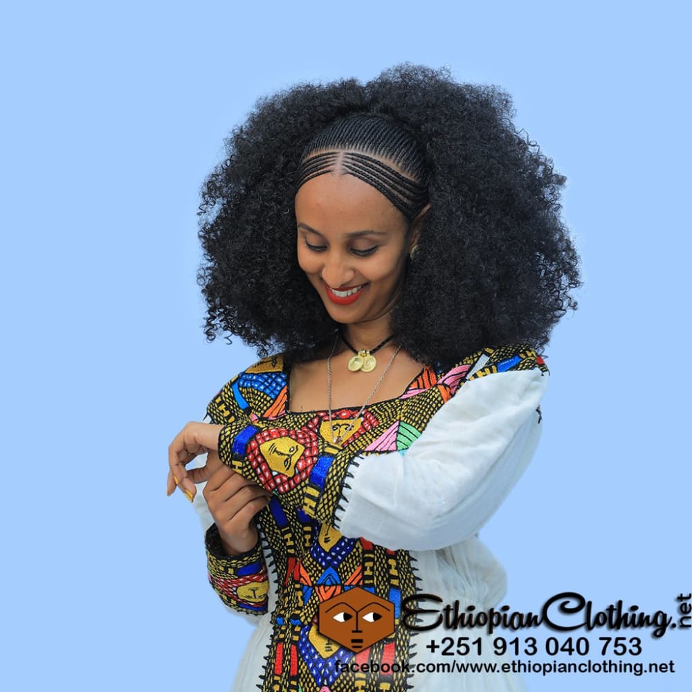Ethiopian Traditional Dress Tagged "Nigiste Saba dress ...